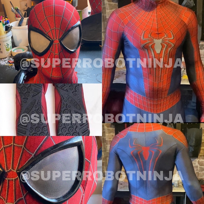 Custom Spiderman Suit - Etsy