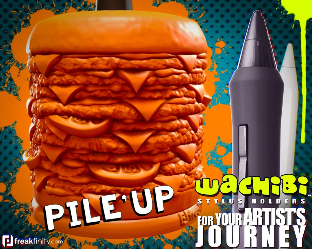 Artist Stylus Digital Pen Holder Stand. Gifts for Illustrators, and ...