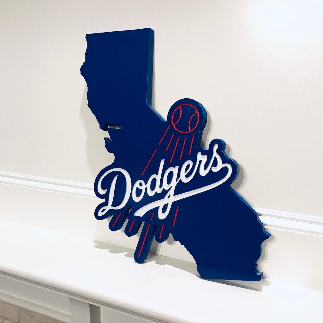 Sign Inspired by the Los Angeles Dodgers Connection to California, Los ...