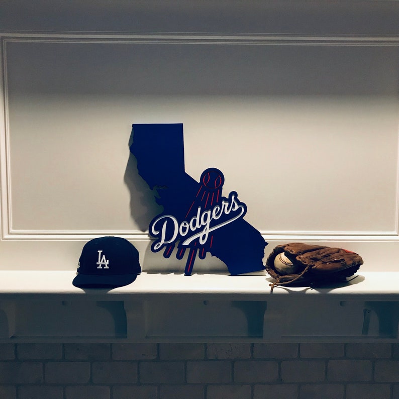 Sign Inspired by the Los Angeles Dodgers Connection to California, Los ...