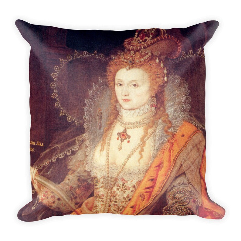 Elizabeth I / Pillow / Henry VIII / Tudors / Ren Faire / Monarch ...