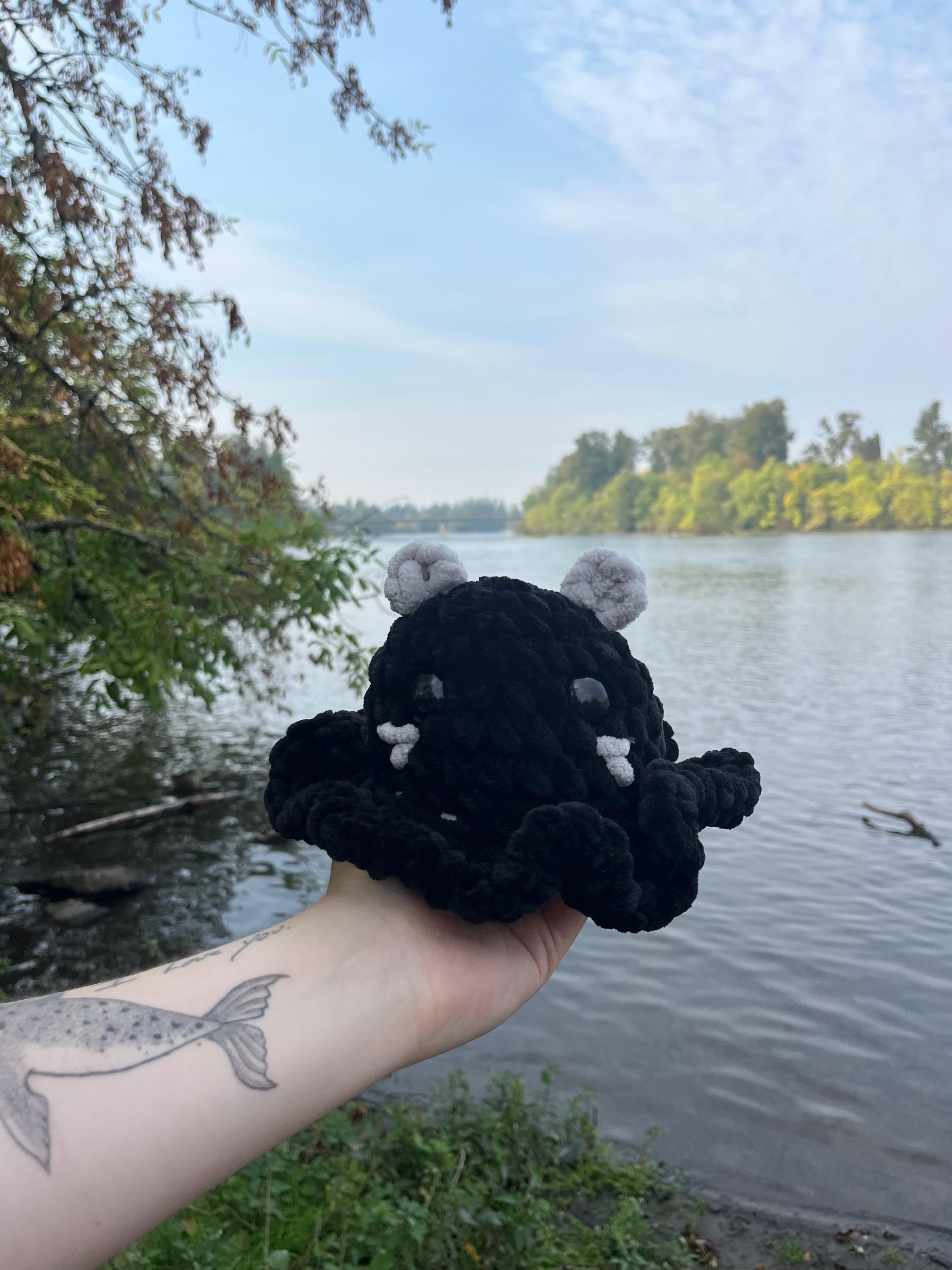 Cutsey Dumbo Octopus- Crochet Octopus Stuffed Animal - Etsy