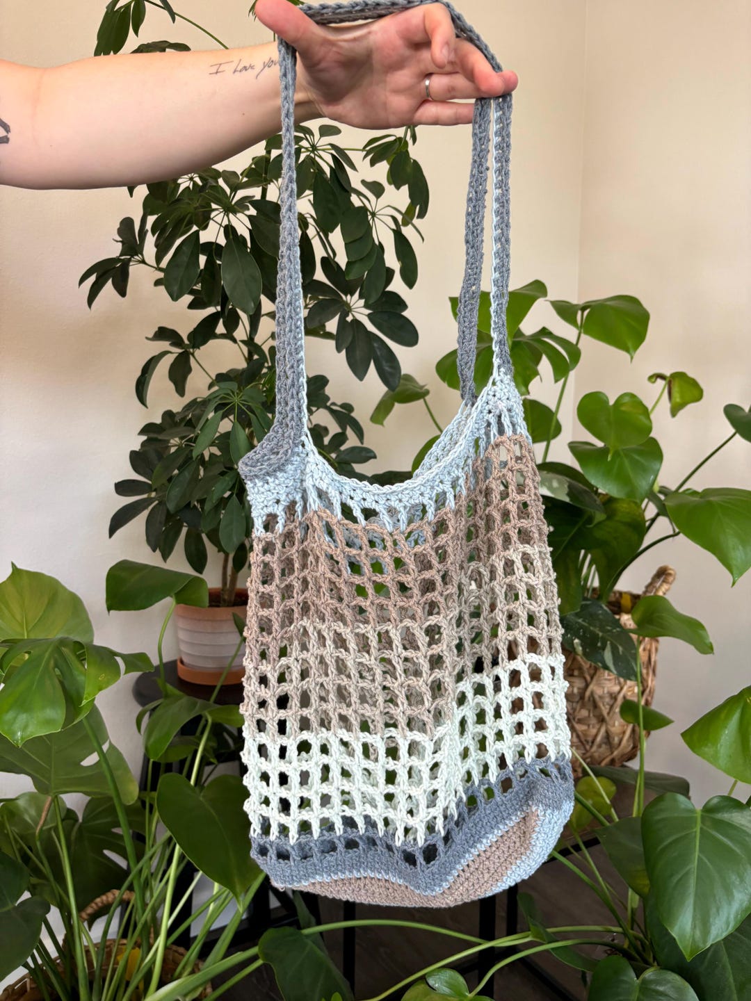 The Cecilia- French Style Crochet Market Bag - Etsy