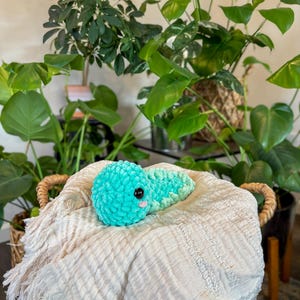 Teddy the Tadpole- Crochet Stuffed Animal - Etsy