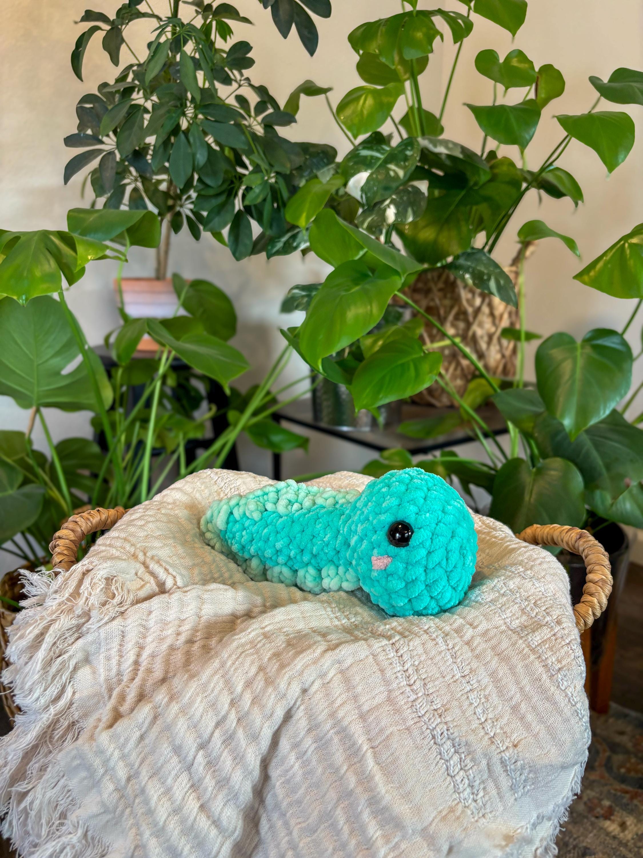 Teddy the Tadpole- Crochet Stuffed Animal - Etsy
