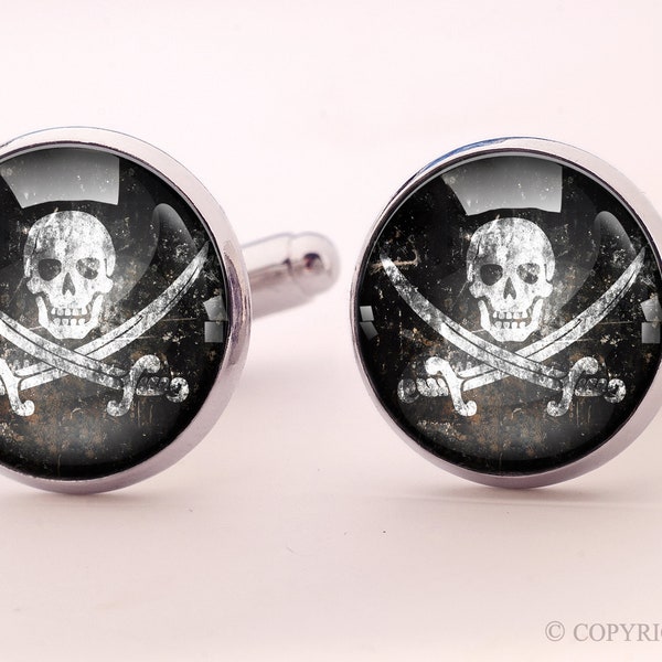 Pirate Cuff Links - Etsy