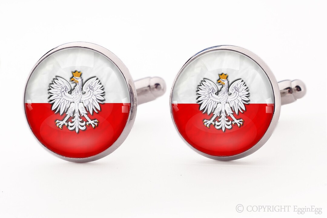 Cufflinks Poland, 0946CS - Etsy