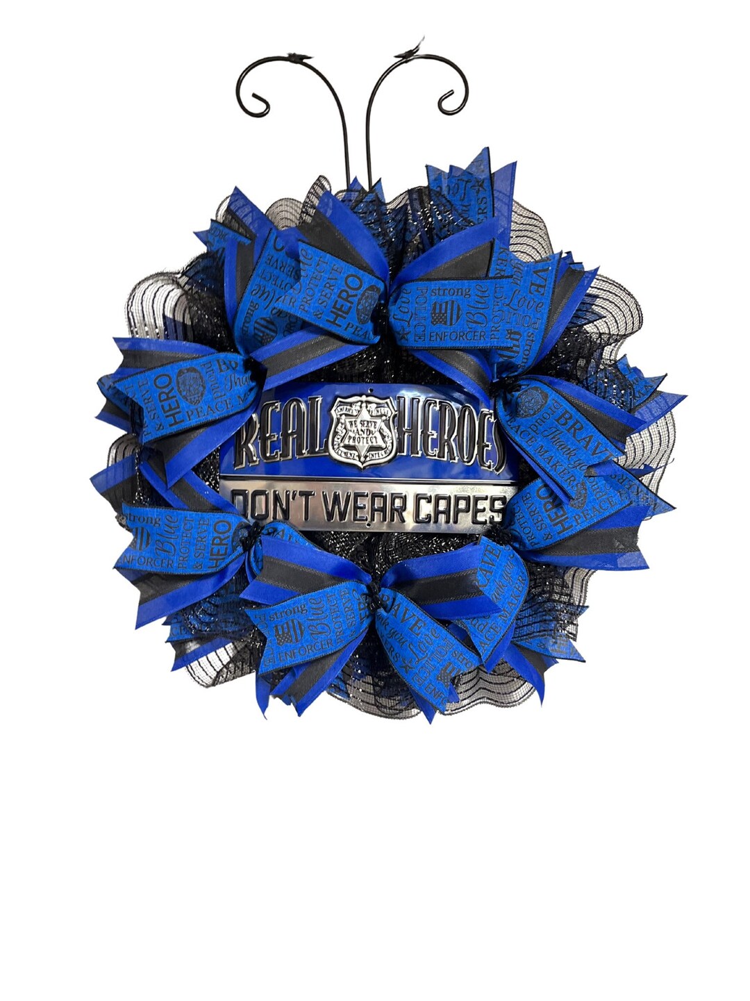 Police Decor , First Responder, Christmas, Fathers Day , Police Door ...