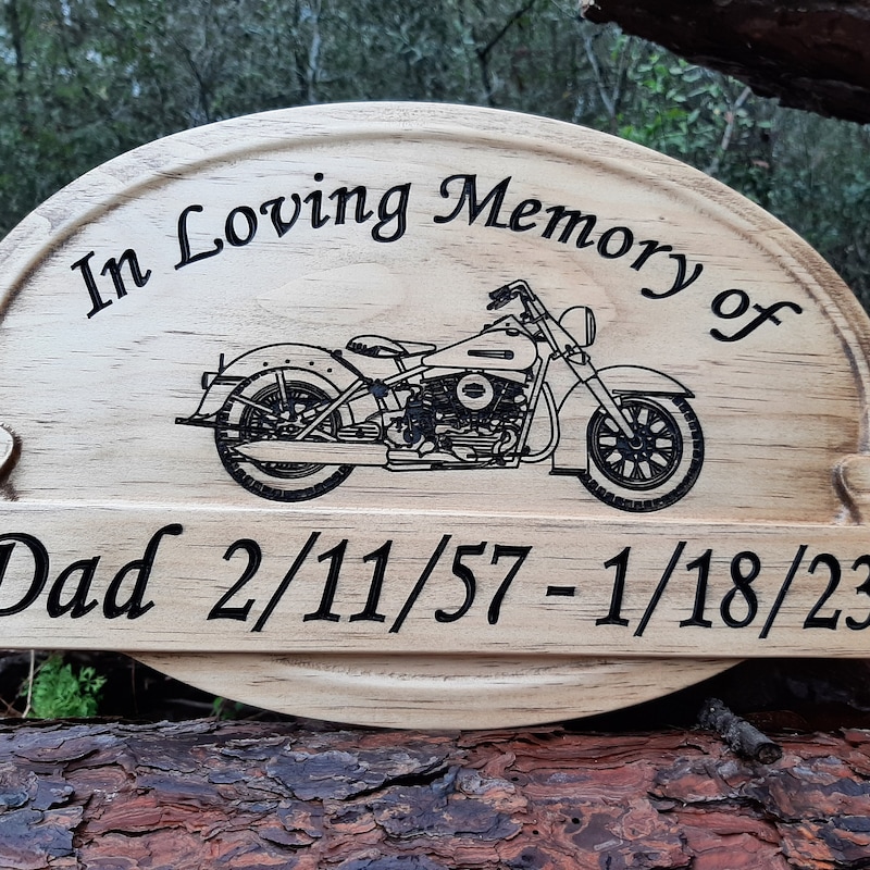 Motorcycle Sign - Etsy