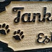 Personalized Oak Dog House Sign: Custom Carved Pet Name Plaque - Etsy