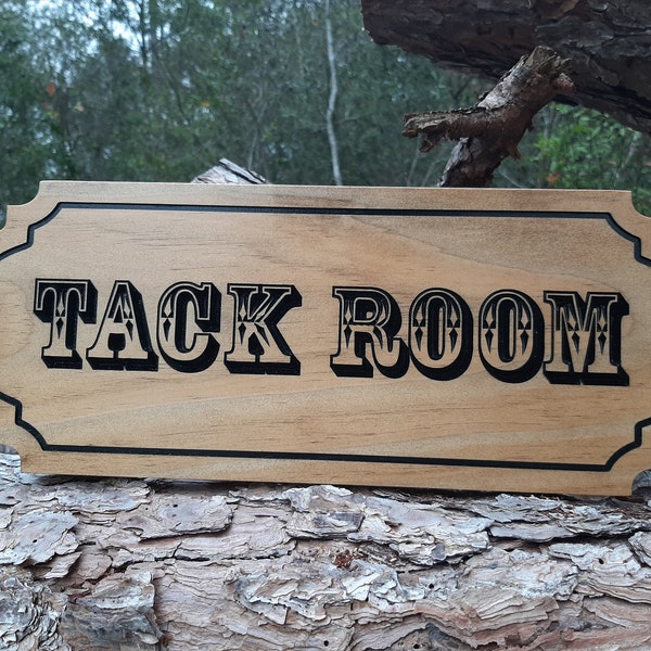 Tack Room Sign - Etsy