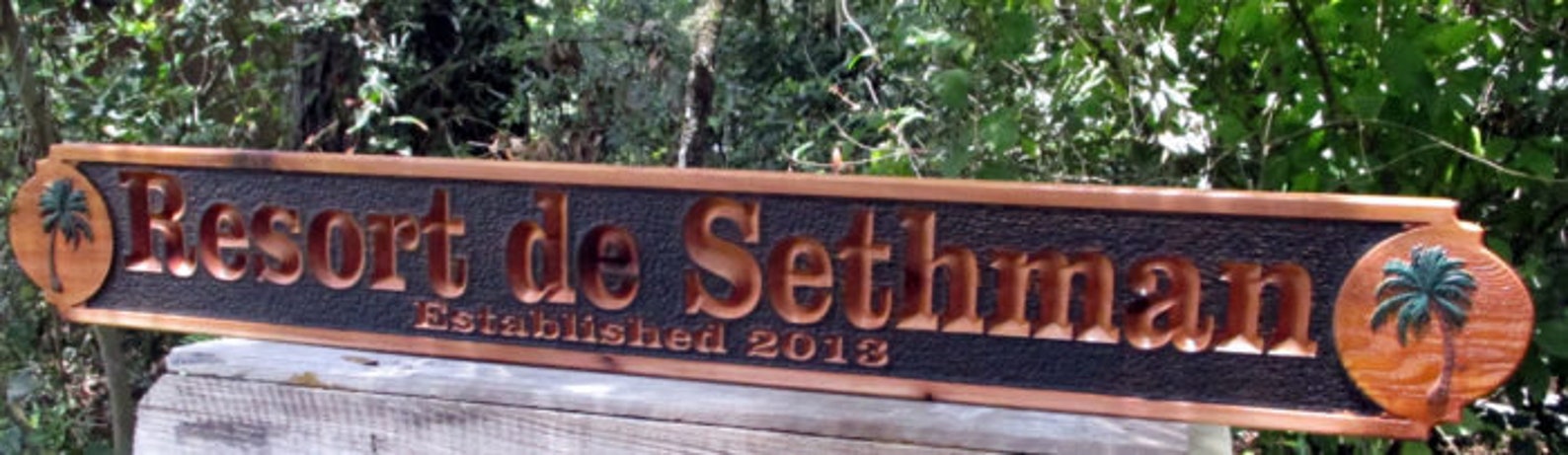 Custom Outdoor Sign Outdoor Name Sign Personalized Wedding | Etsy