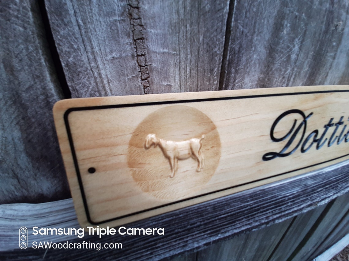 Personalized Farm Animal Name Sign Custom Barn Sign Pig Pen - Etsy