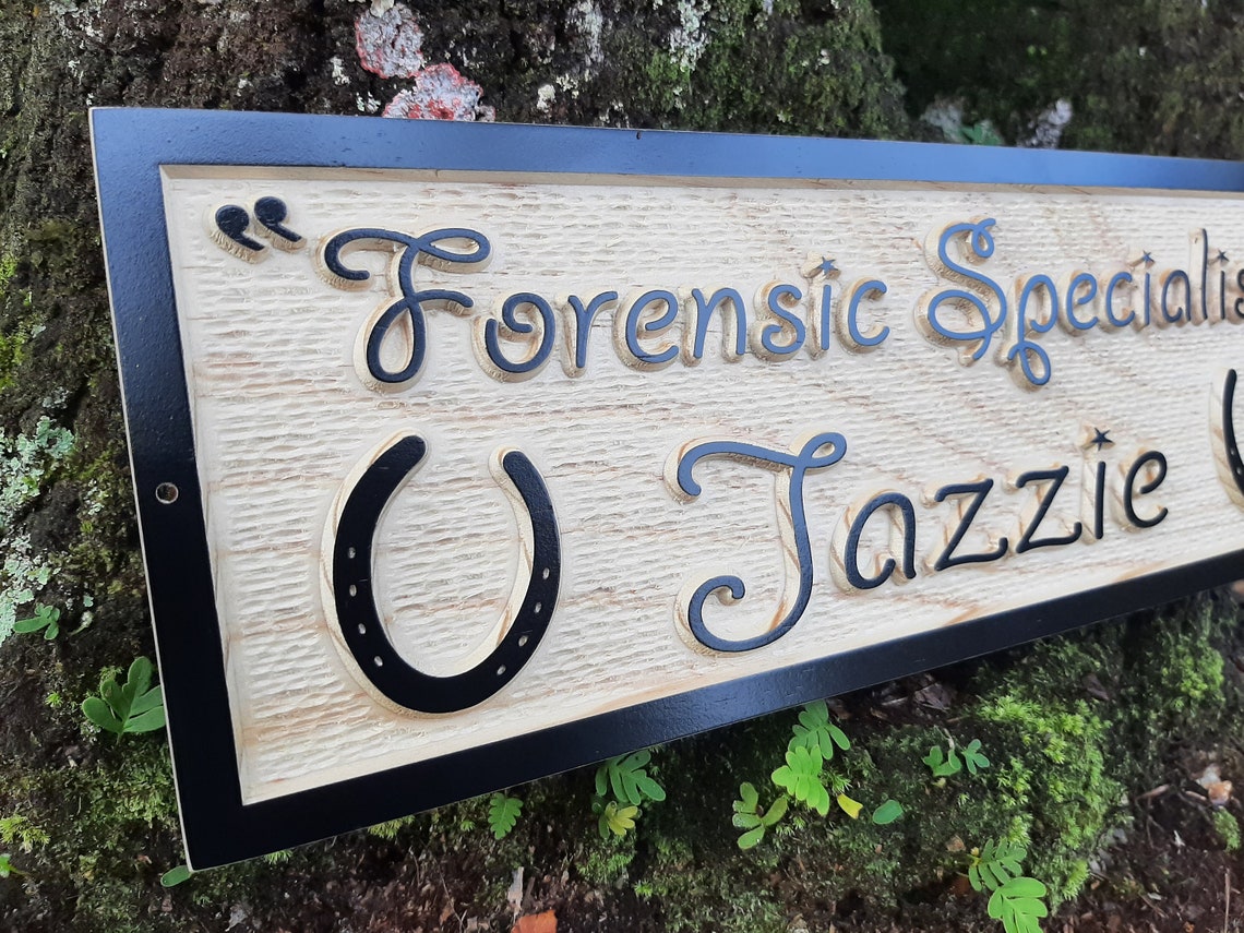 Horse Name Plate Personalized Horse Stall Sign Custom Wood | Etsy