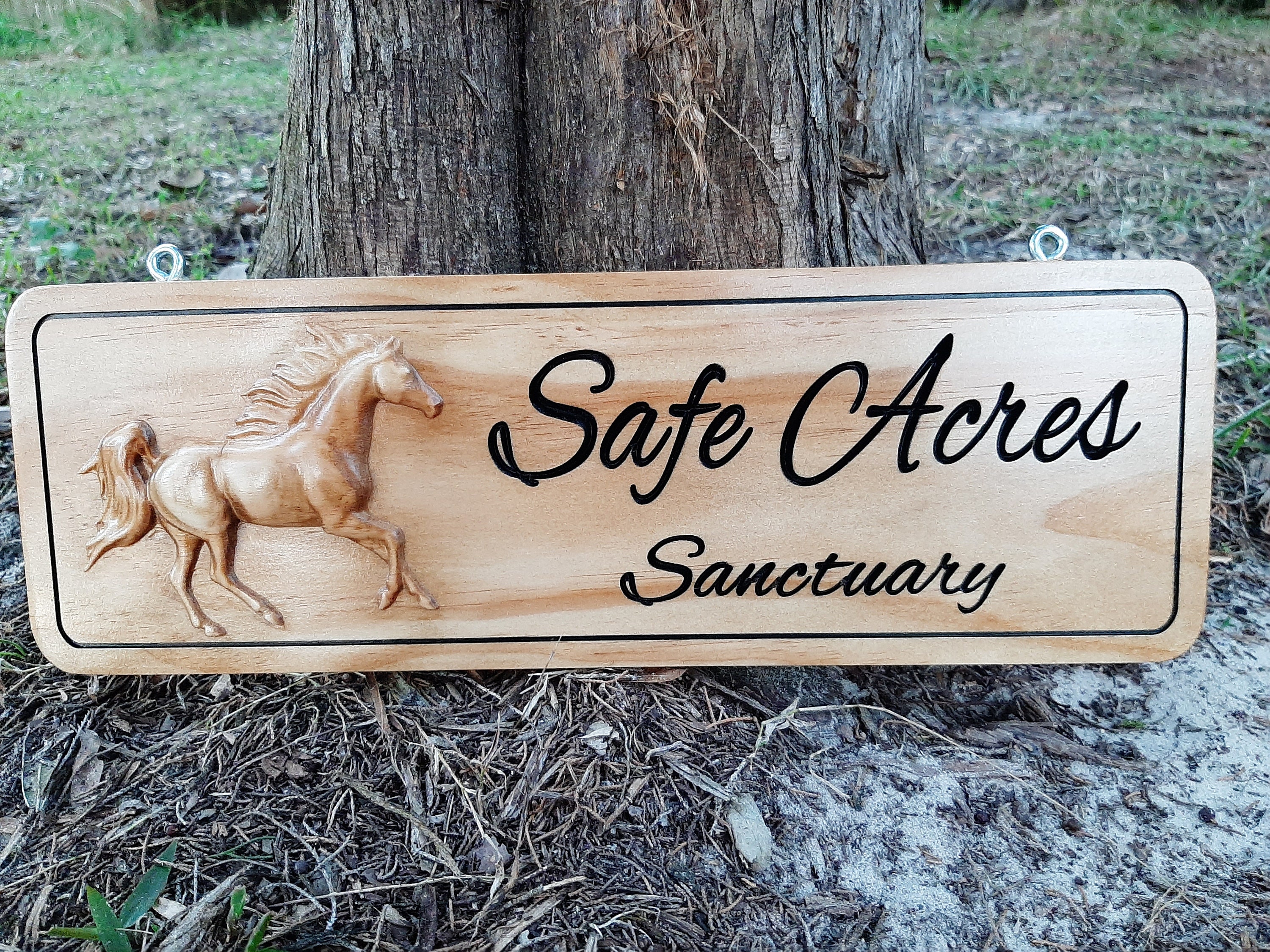 Personalized Horse Stall Sign Unique Horse Barn Door Plate - Etsy