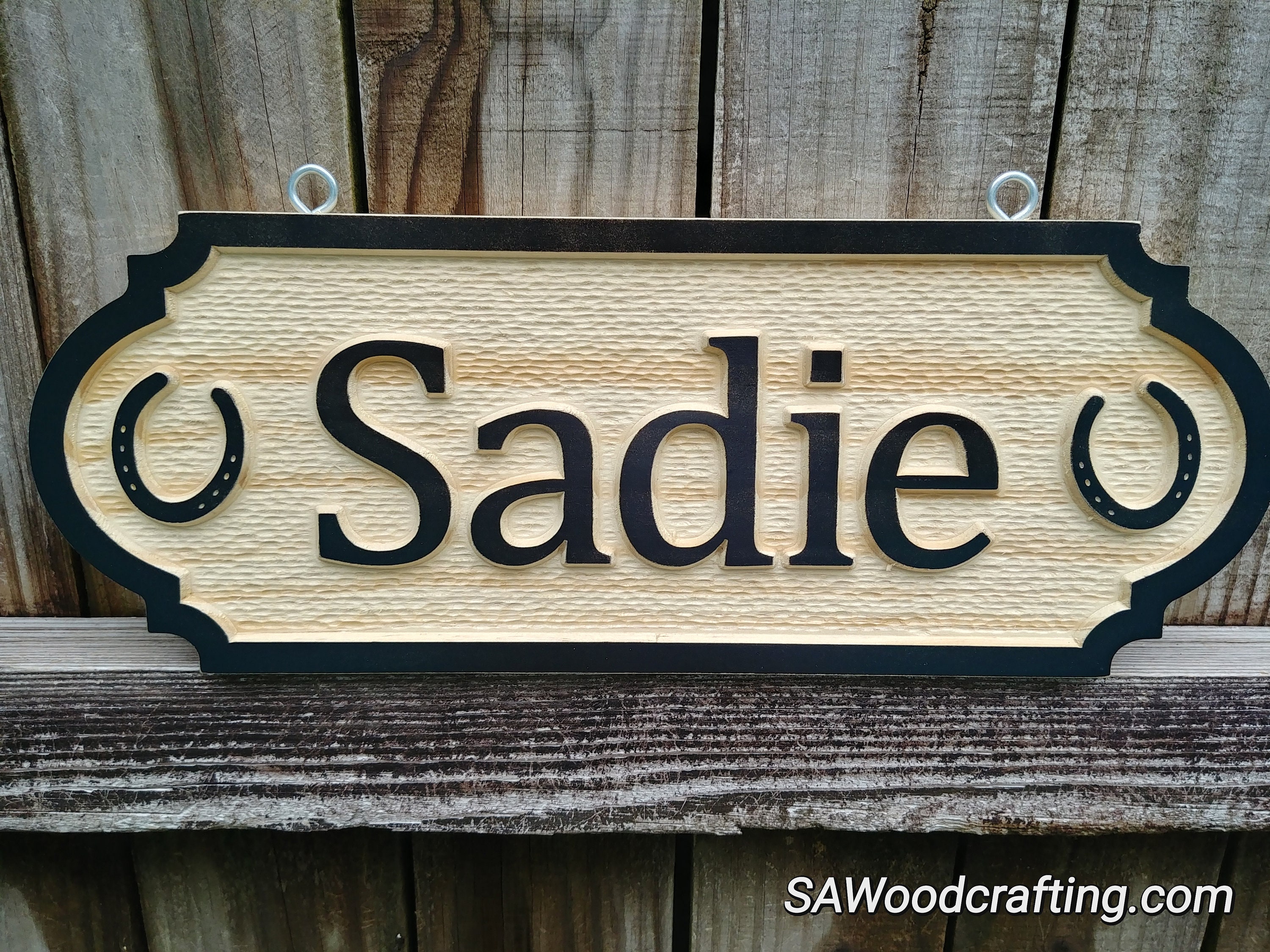 Personalized Horse Stall Sign 3D Unique Equine Barn Door Sign | Etsy