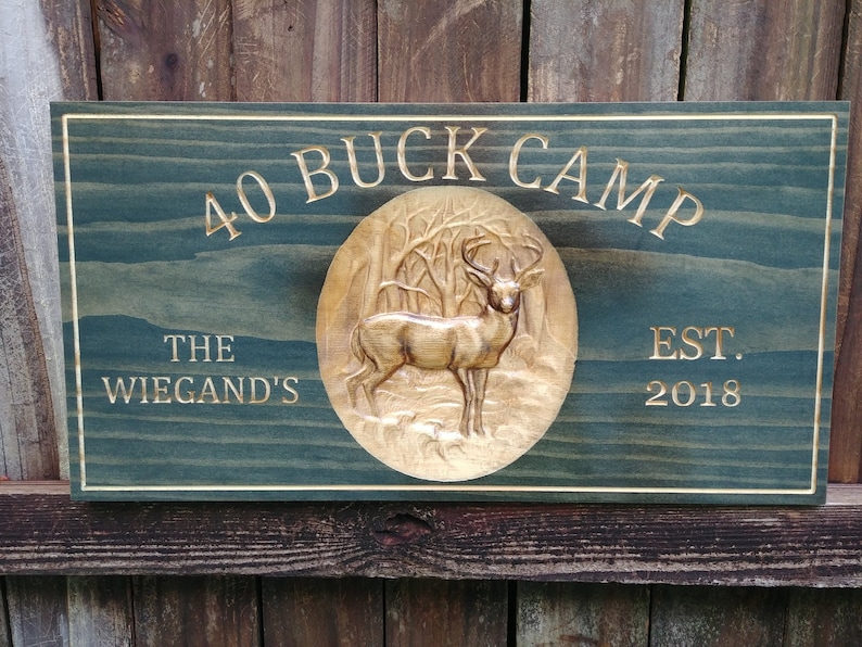 Personalized Hunting Camp Family Solid Wood Name Sign Deer Etsy personalized-hunting-camp-family-solid-wood-name-sign-deer-etsy