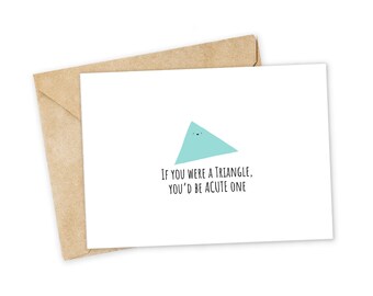 Math Birthday Card | Etsy