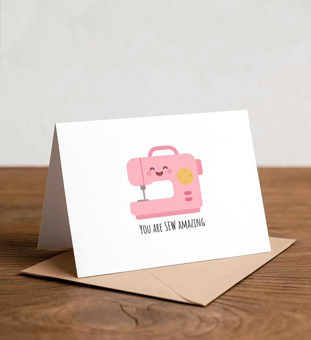 Sewing Machine Greeting Card - Thank You Card for Crafter - Etsy