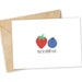 You're BERRY Cute Berry Greeting Card, Happy Card, I Love You Card ...