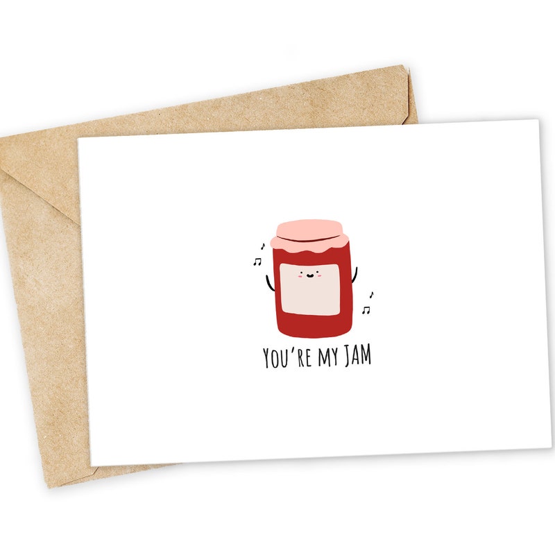 You're My Jam Card - Etsy