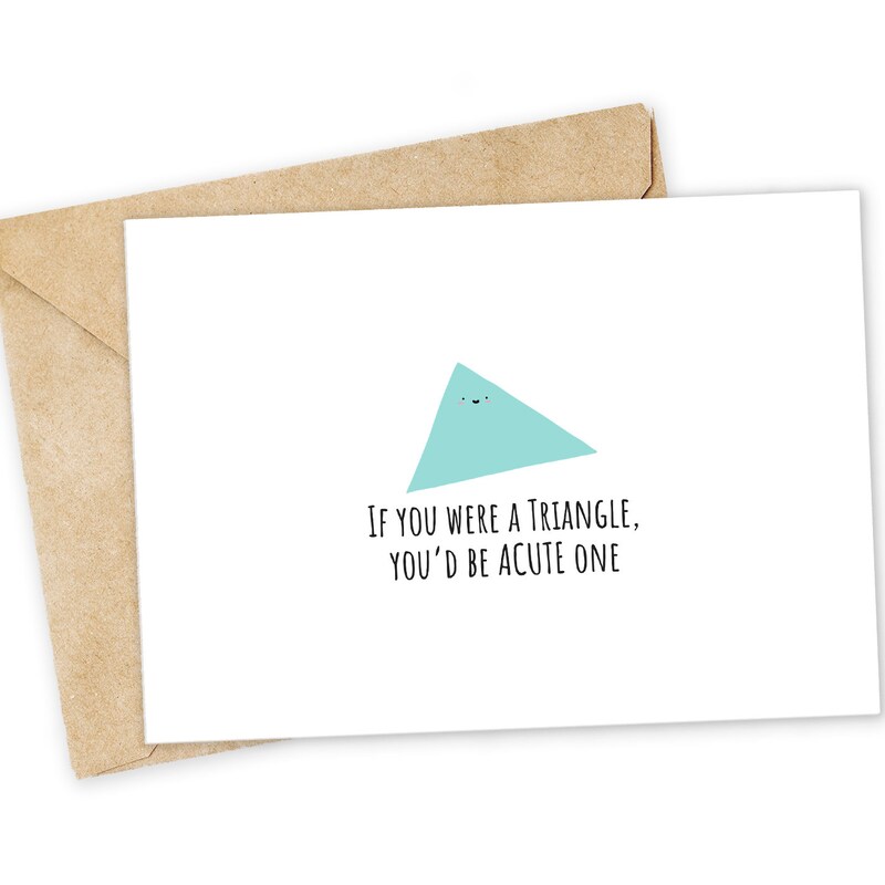 Math Birthday Card - Etsy