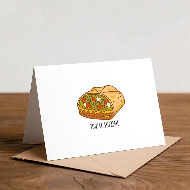 Taco Card - Etsy