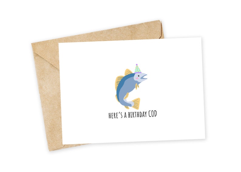 Here's a Birthday COD Funny Birthday Greeting Card - Etsy