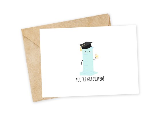Gefeliciteerd Afgestudeerde Kaart