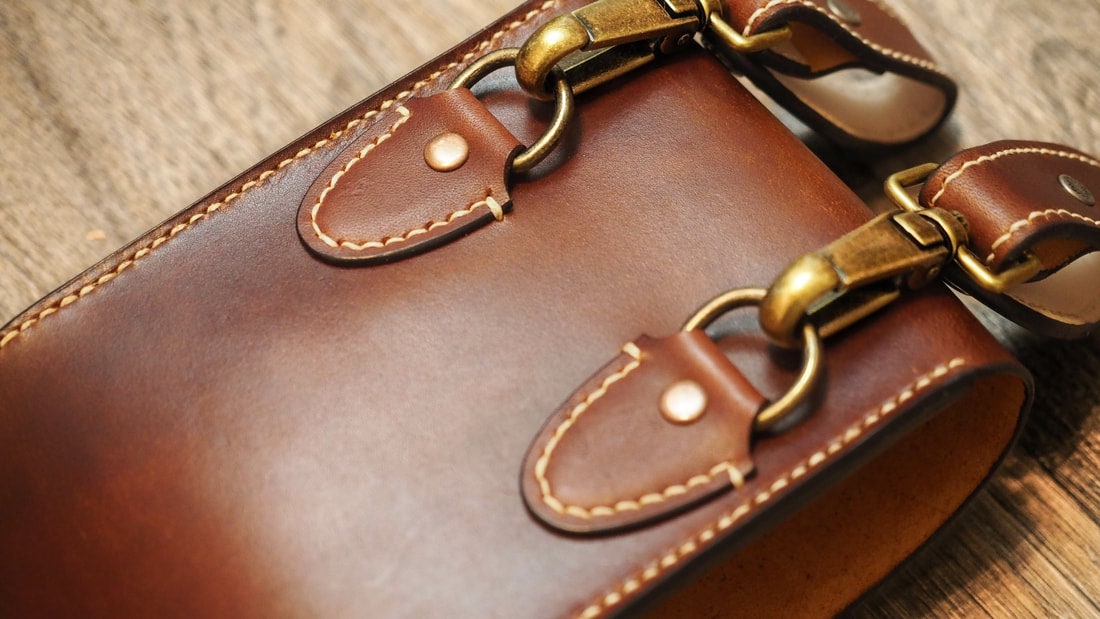 Designer Leather Hip Bag Printable PDF Pattern - Etsy