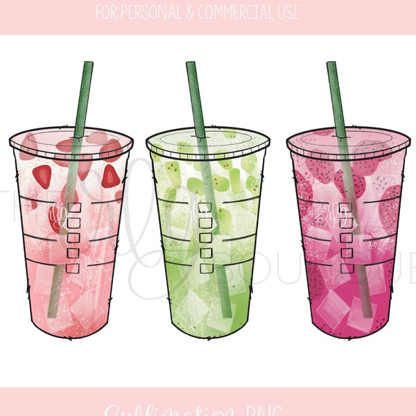 Starbucks Drink Sticker - Etsy