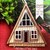 Mid Century Modern Our First House Ornament Svg Glowforge Laser SVG DIY ...