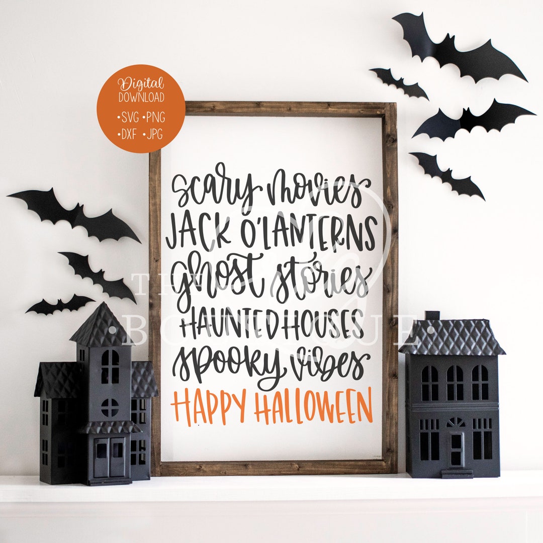 Happy Halloween Sign Design - Etsy