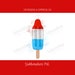 4th of July Ice Cream PNG Bomb Pop PNG Independence Day Popsicle ...
