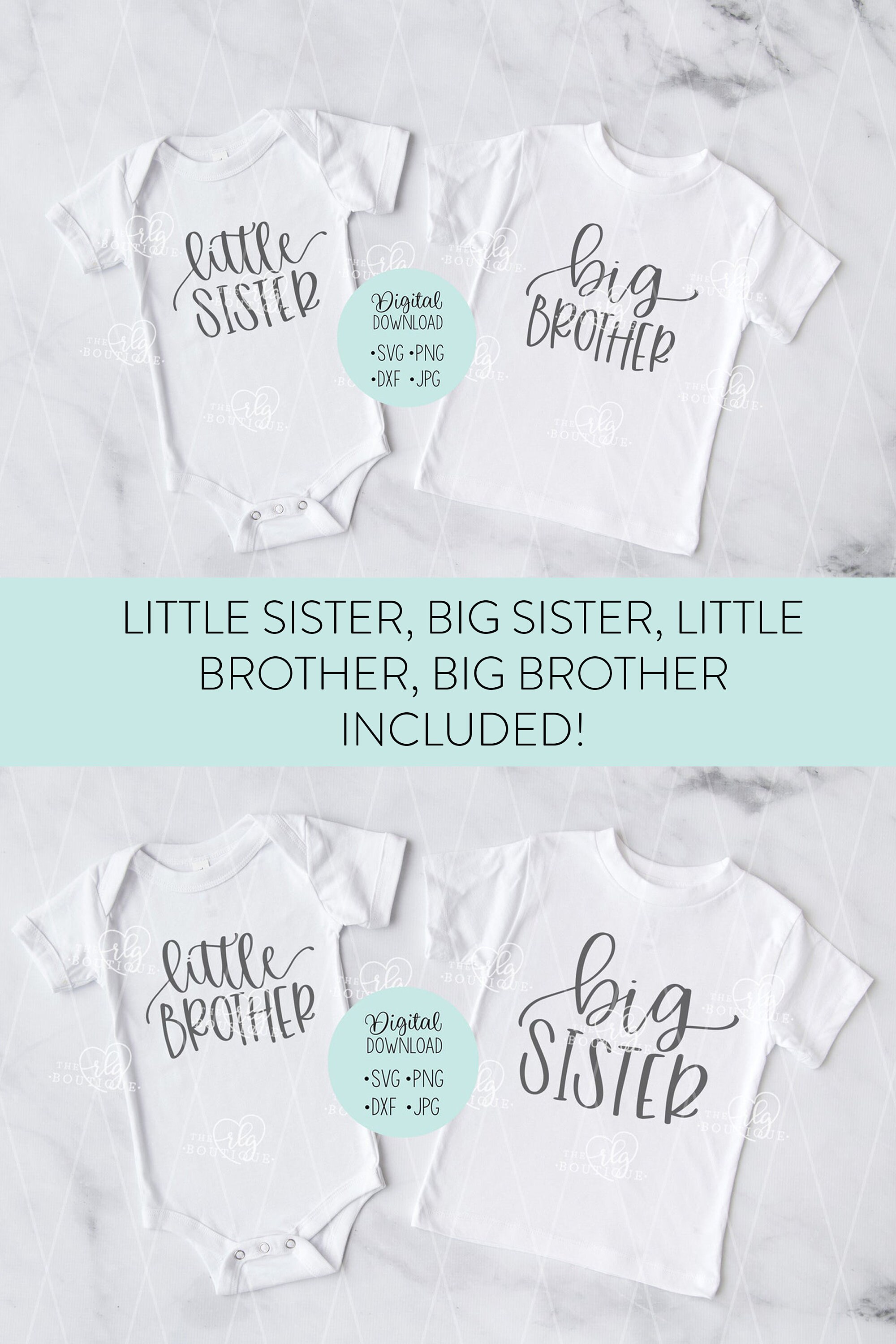 Hermana pequeña svg hermano mayor svg hermano pequeño svg - Etsy España