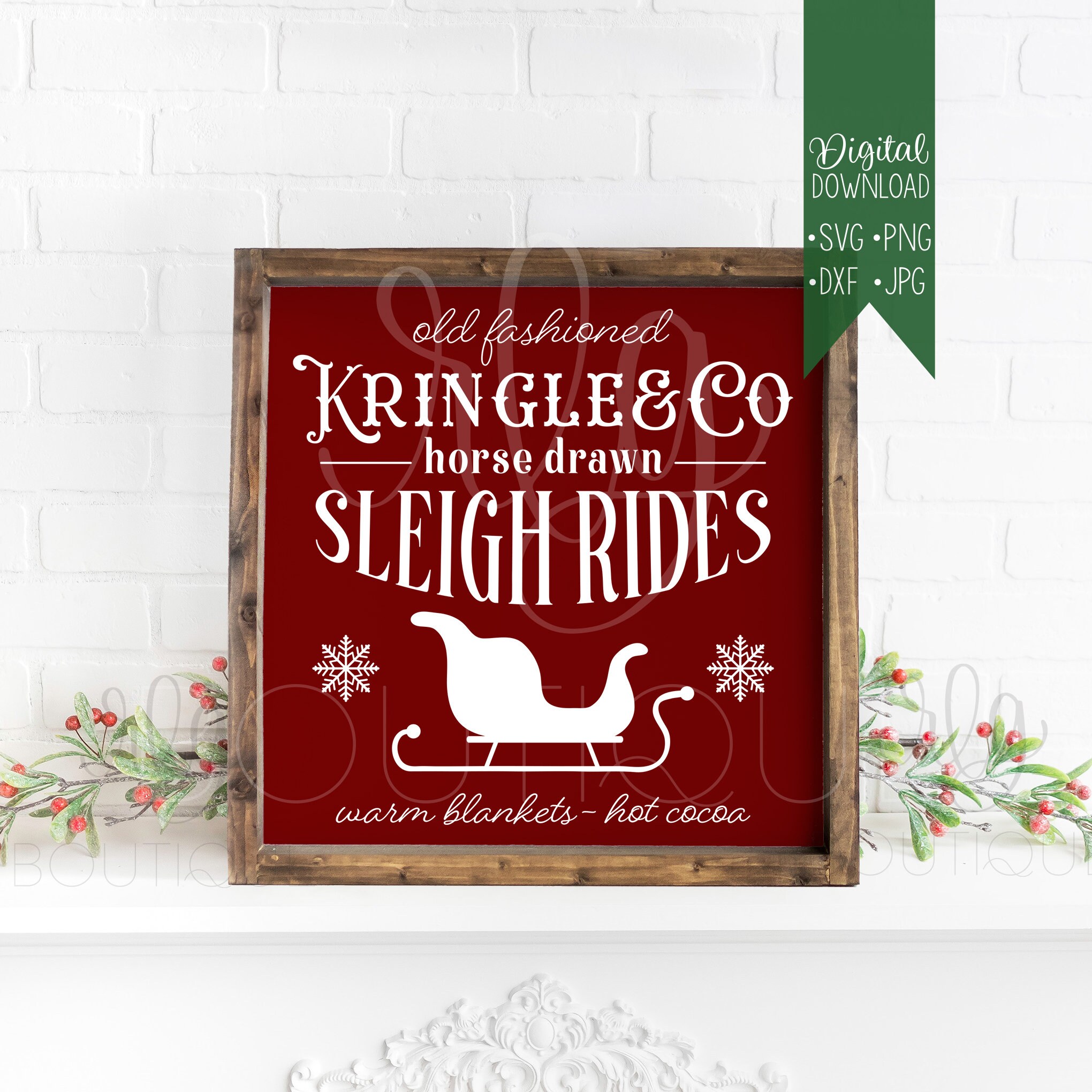 Christmas Sign SVG Bundle Farmhouse Christmas Sign Designs - Etsy