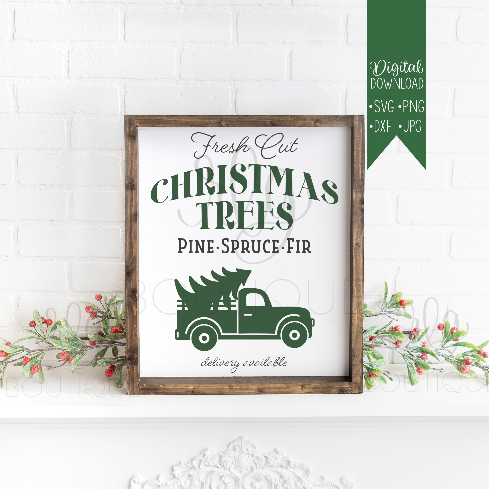 Christmas Sign SVG Bundle Farmhouse Christmas Sign Designs - Etsy
