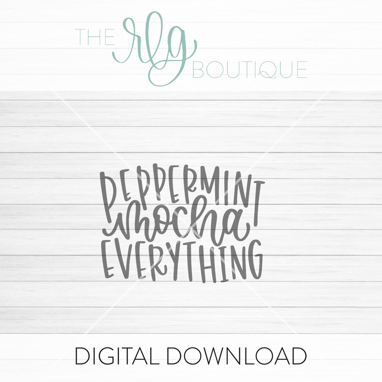 Peppermint Mocha Everything SVG Christmas SVG Christmas - Etsy