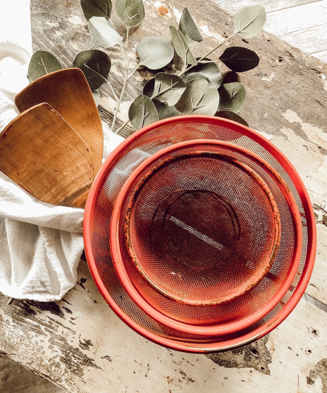 Set of 3 Nesting Sifter Bowls - Etsy