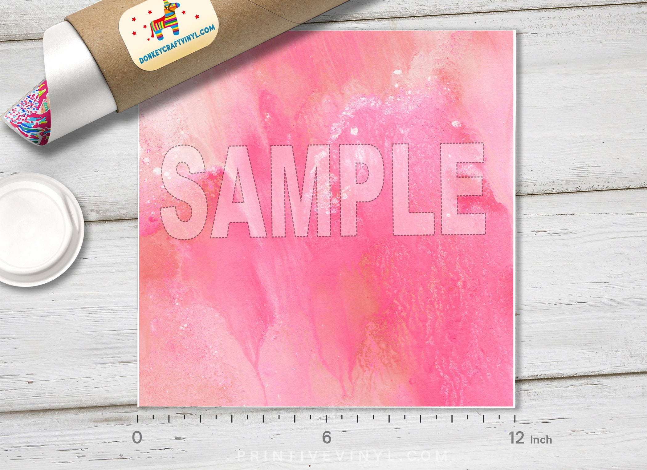 Patterned Vinyl | Colorful Watercolor Ombre Pattern Printed HTV, Iron ...