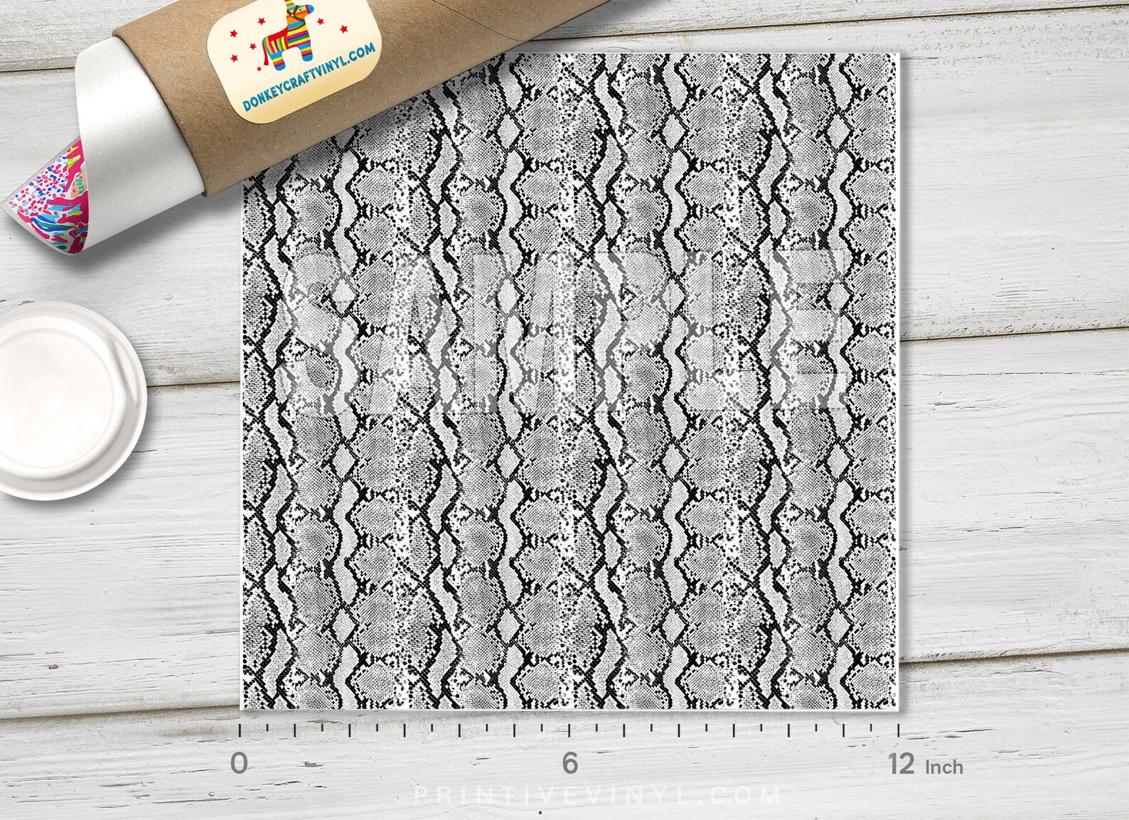 Patterned Vinyl | Black Python Skin, Snake Skin Printed HTV, Adhesive ...