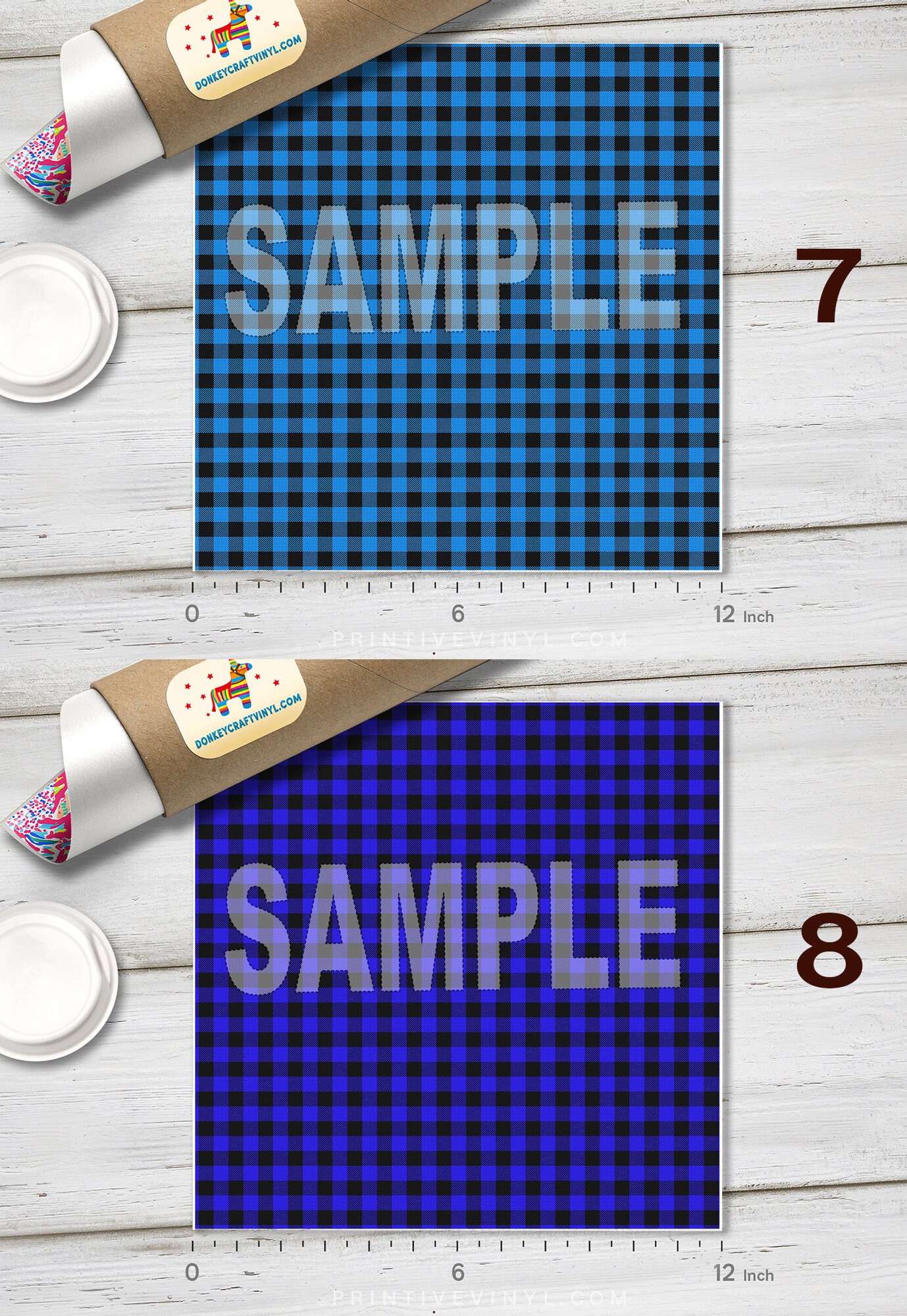 Gingham Checker Plaid HTV Pattern HTV Pattern Vinyl Iron on - Etsy