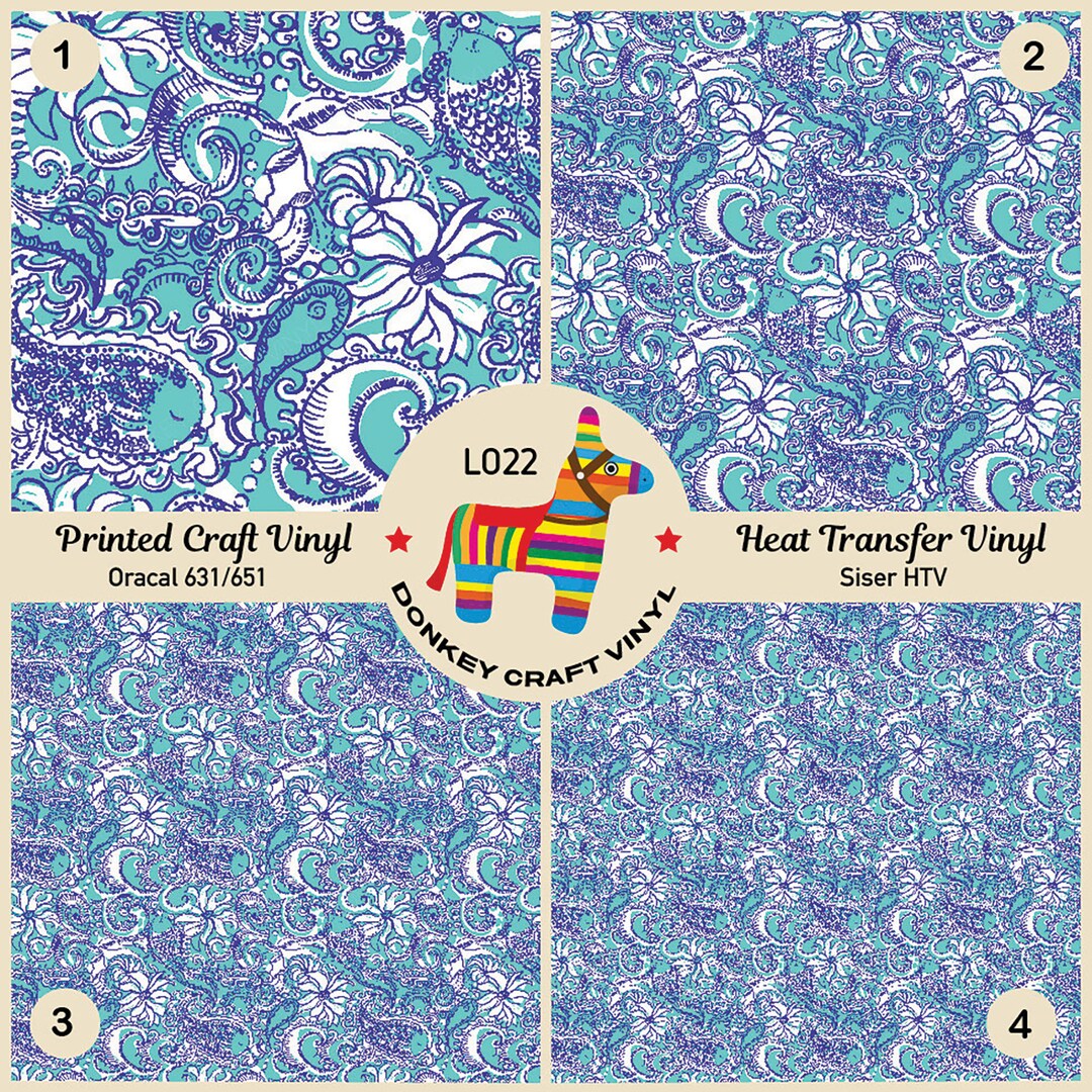 Paisley Printed HTV, Pattern Vinyl, Glitter HTV, Patterned Iron On ...