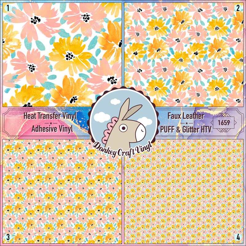 Floral Vinyl - Etsy