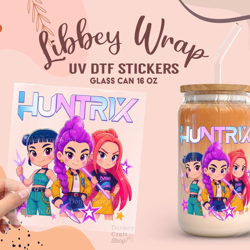 Kpop Demon Hunter Decals - Etsy