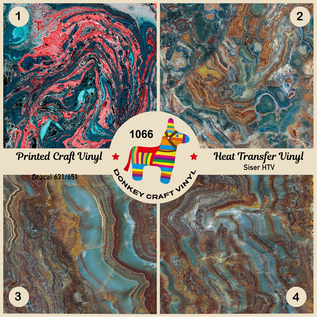 Abstract Marble Printed HTV, Pattern HTV, Patterned Iron on Vinyl, Faux ...