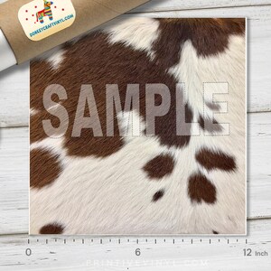 Patterned Vinyl | Cowhide Printed HTV, Animal Print,adhesive Craft ...