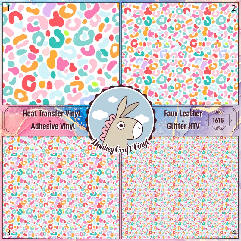 Leopard Print Vinyl Faux - Etsy