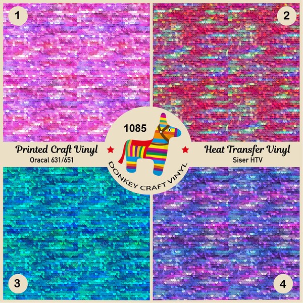 Sequin Heat Transfer - Etsy