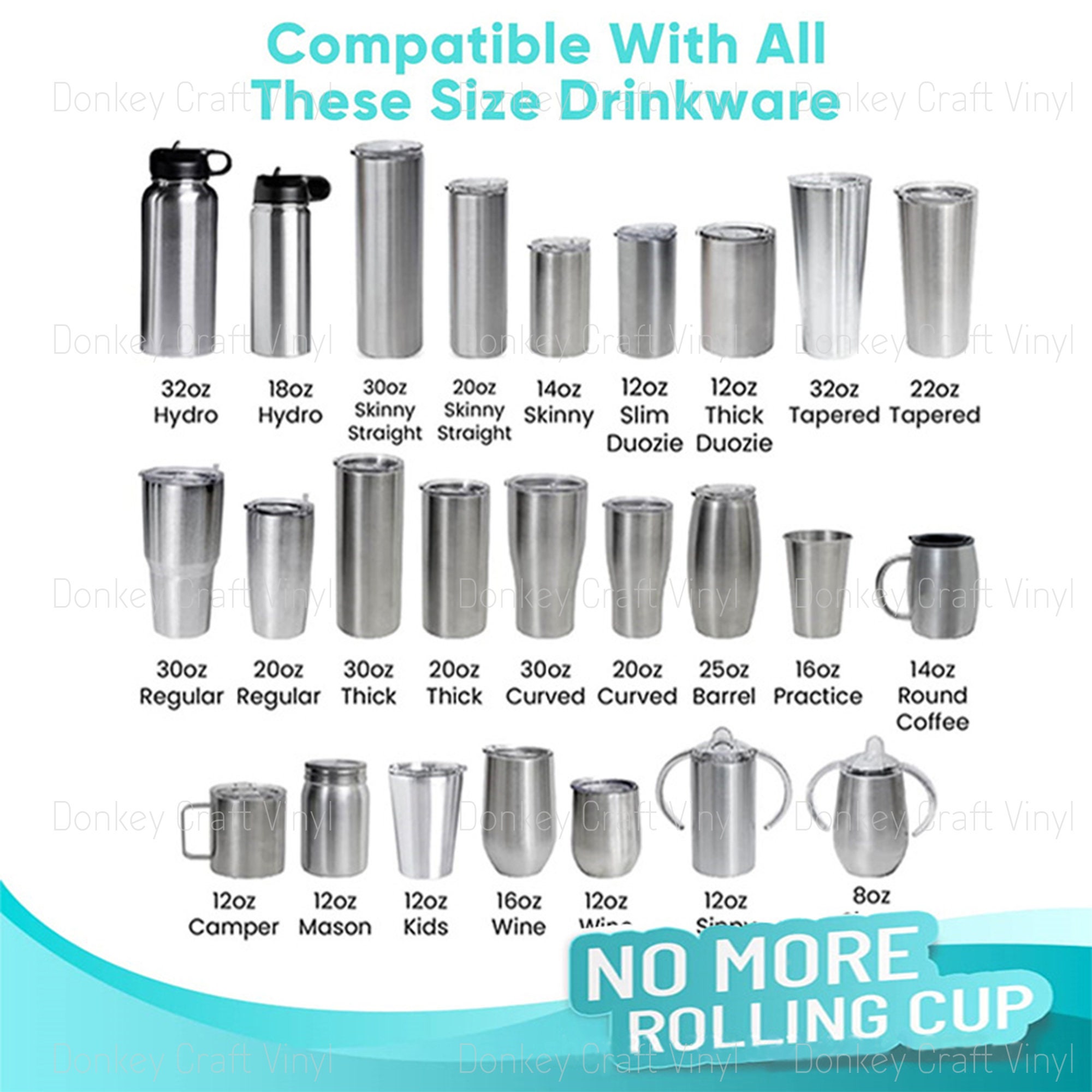 Tumbler Cradle Holder for Crafts, Silicone Non-slip Cup Holder for ...